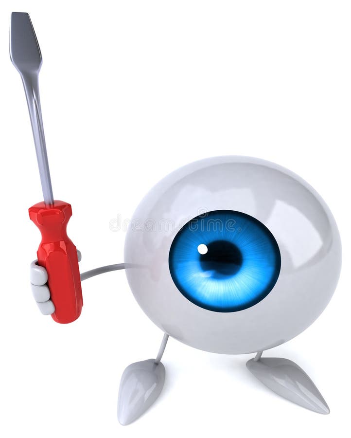 Fun eye stock illustration. Illustration of iris, recognition - 47493361