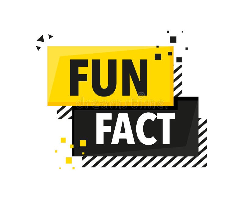 Fun Fact Announcement Megaphone Label. Loudspeaker Speech Bubble. Stock ...