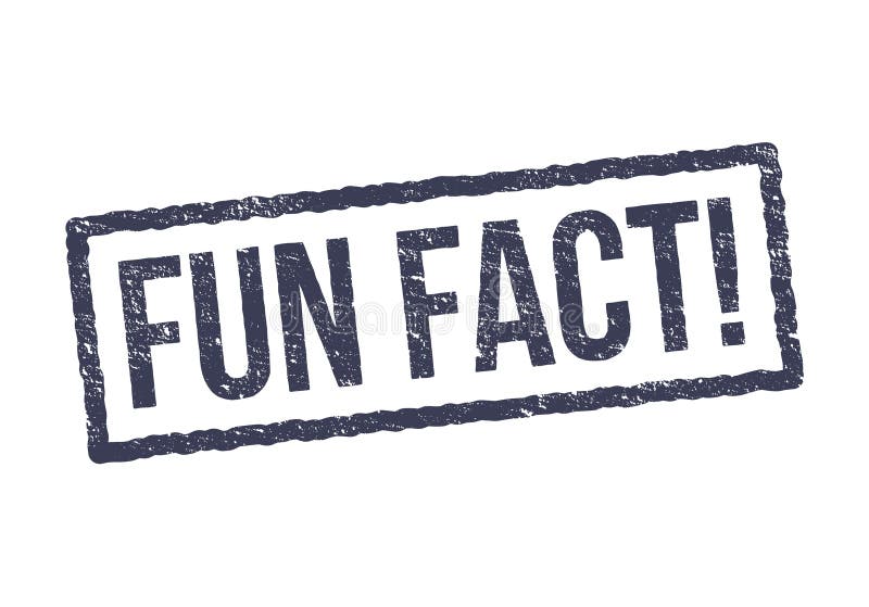 Fun Fact Grunge Red Rubber Stamp Emblem Event Concept Stock Vector ...