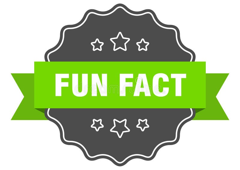 Fun Fact Label. Fun Fact Isolated Seal. Sticker. Sign Stock Vector ...