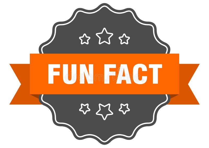 Fun Fact Label. Fun Fact Isolated Seal. Sticker. Sign Stock Vector ...