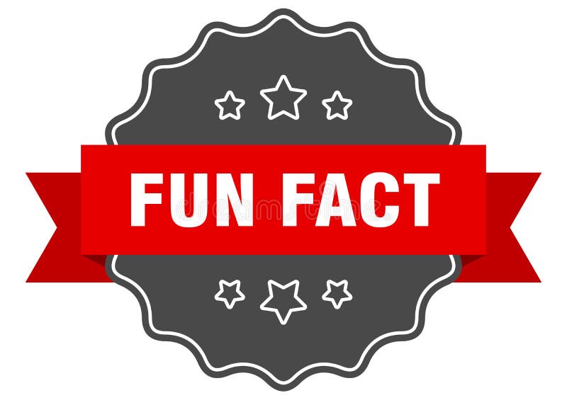 Fun Fact Label. Fun Fact Isolated Seal. Sticker. Sign Stock Vector ...