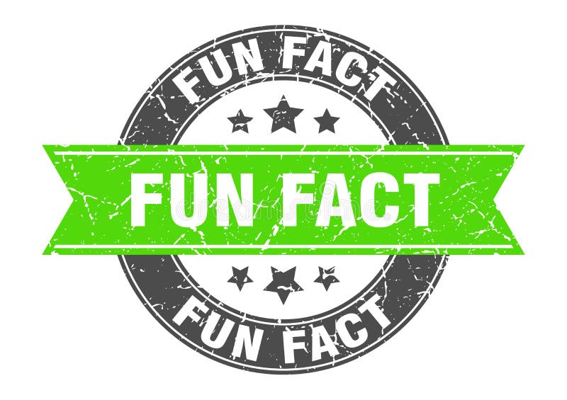 Fun Fact Round Ribbon Isolated Label. Fun Fact Sign Stock Vector ...