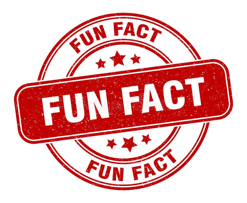 Fun Fact Stamp. Fun Fact Label. Round Grunge Sign Stock Vector ...