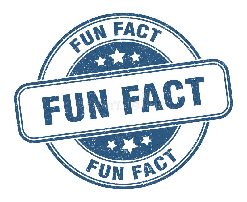 Fun Fact Stamp. Fun Fact Label. Round Grunge Sign Stock Vector ...