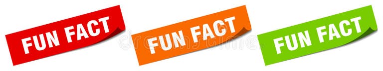 Fun Fact Sticker. Fun Fact Square Isolated Sign Stock Vector ...