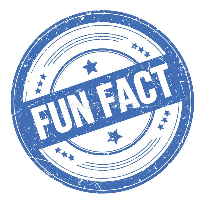 FACT Text on Red Blue Ribbon Stamp Stock Illustration - Illustration of ...