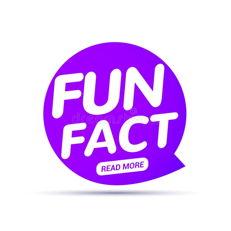 Fun Fact Typography Bubble. Did You Know Knowledge Design Text Message ...