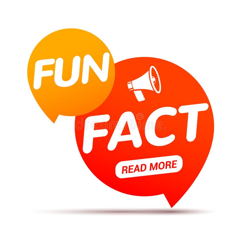 Fun Fact Typography Bubble. Did You Know Knowledge Design Text Message ...