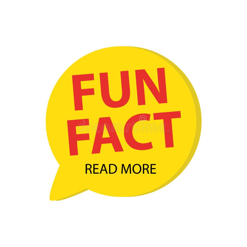 Fun Fact Typography Bubble. Did You Know Knowledge Design Text Message ...