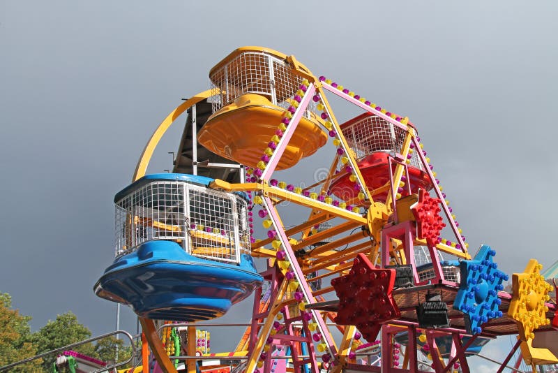Fun Fair. stock image. Image of funfair, turn, wheel - 29676791