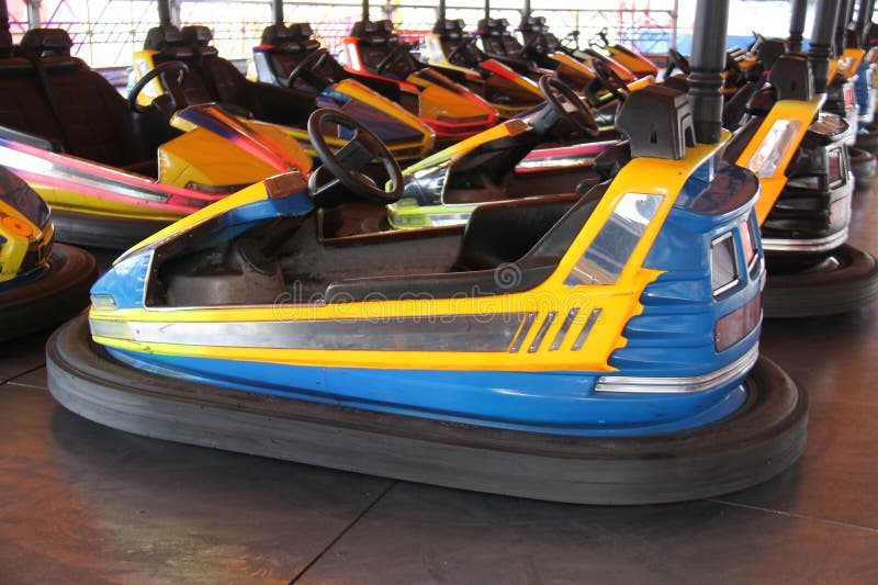 Dodgem Cars. stock photo. Image of colour, steer, funfair - 11566216