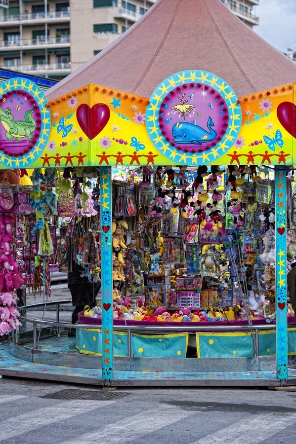 Fun Fair Carnival Luna Park Moving Carousel Editorial Photography ...