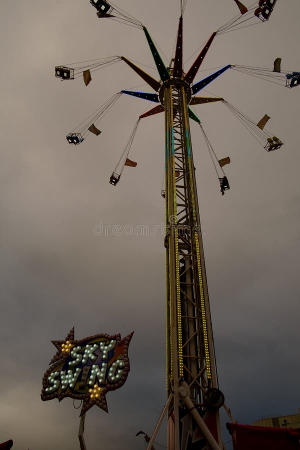 Fun Fair stock photo. Image of abstract, boardwalk, fairground - 134524784
