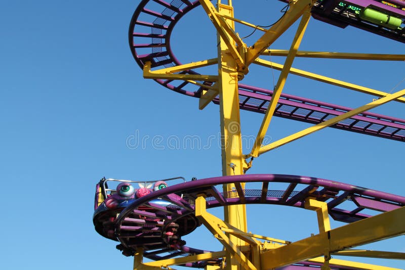 Fun Fair Ride. stock image. Image of seats, happiness - 92490409