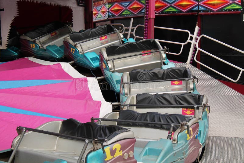 Fun Fair Ride. stock image. Image of carnival, colour - 88189847