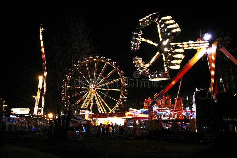 Fun at the fairground stock photo. Image of positive - 25062182