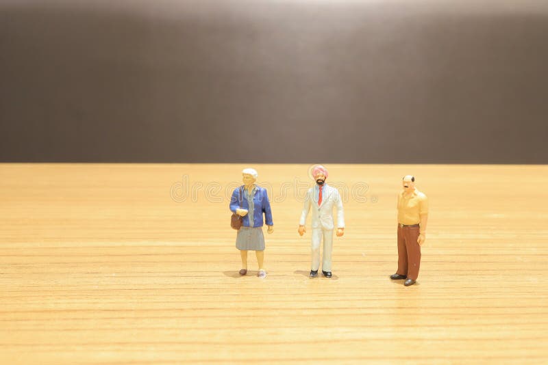 A Fun of Figure in Miniature World Stock Image - Image of plan, tiny ...