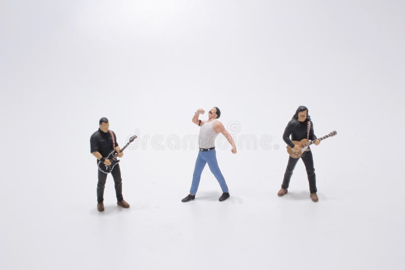 A Fun of Figure, Pop Music Star at Stage Stock Photo - Image of ...