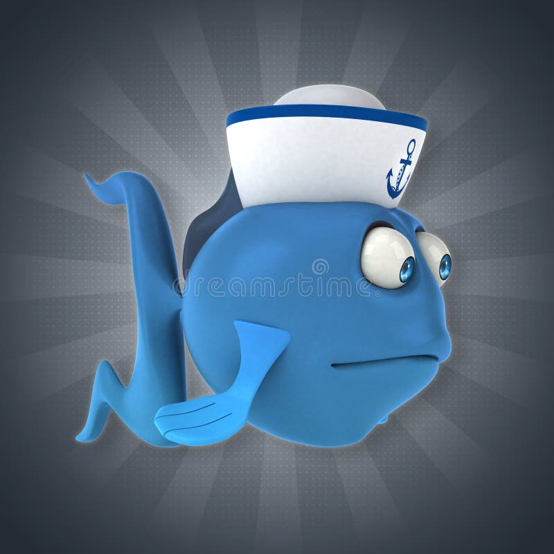 Fun fish stock illustration. Illustration of fish, aquarium - 67141755