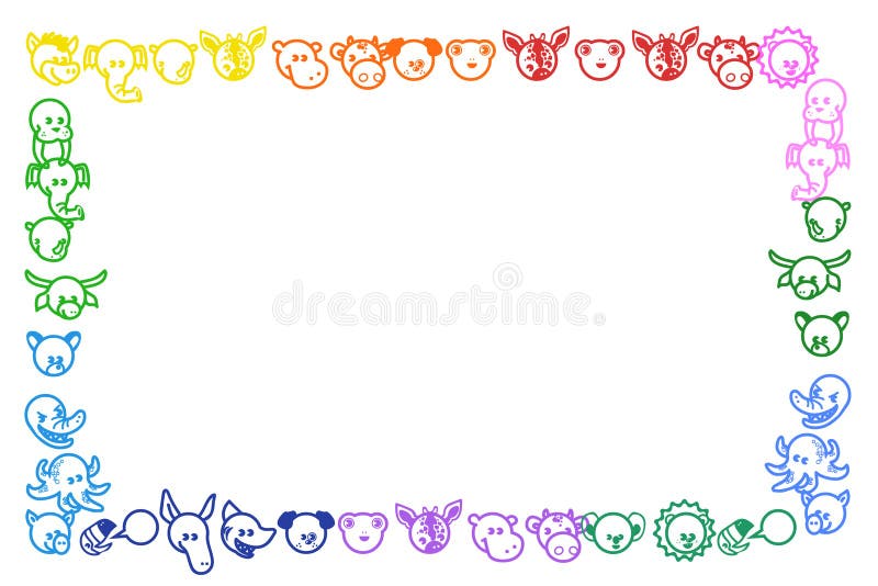 Fun frame stock illustration. Illustration of small, beaver - 8275215