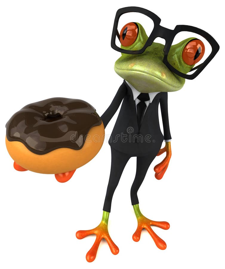 Fun frog stock illustration. Illustration of wildlife - 157452612