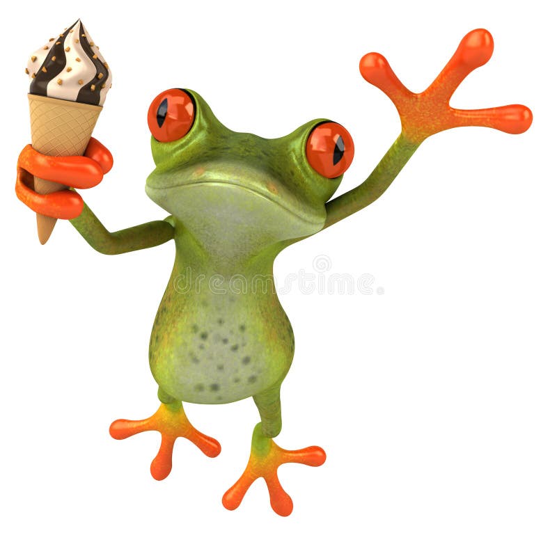 Fun frog stock illustration. Illustration of frog, sticky - 50803278
