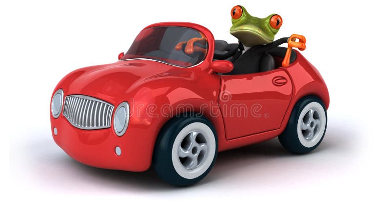 Frog Driving Car Stock Illustrations – 108 Frog Driving Car Stock ...