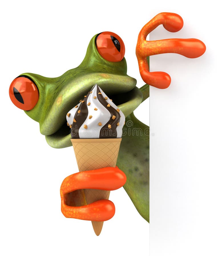 Fun frog stock illustration. Illustration of toes, sticky - 56097376