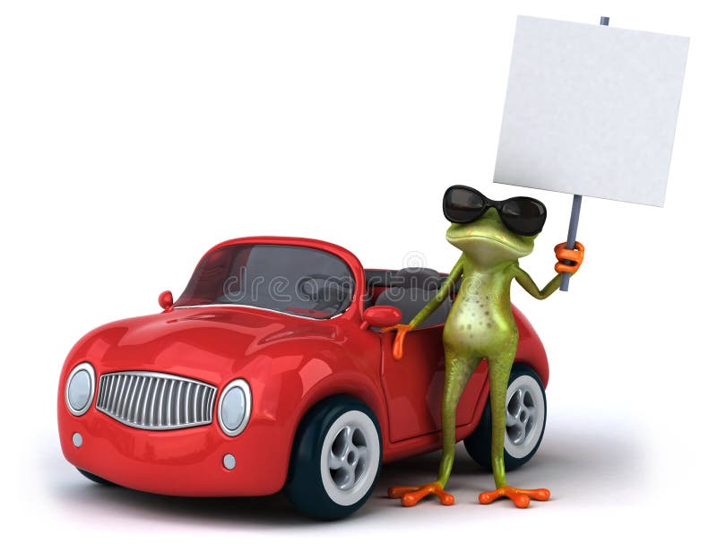 Frog Driving Car Stock Illustrations – 108 Frog Driving Car Stock ...