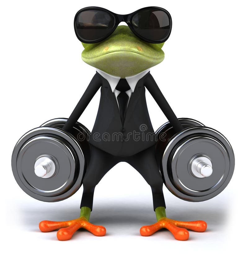 Fun frog stock illustration. Illustration of sticky, toes - 56142609