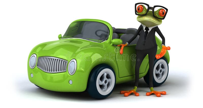 Frog Driving Car Stock Illustrations – 108 Frog Driving Car Stock ...