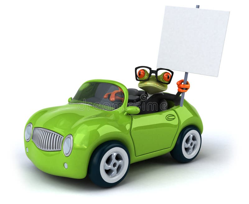 Frog Driving Car Stock Illustrations – 108 Frog Driving Car Stock ...