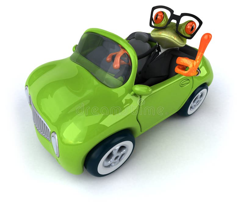 Frog Driving Car Stock Illustrations – 108 Frog Driving Car Stock ...