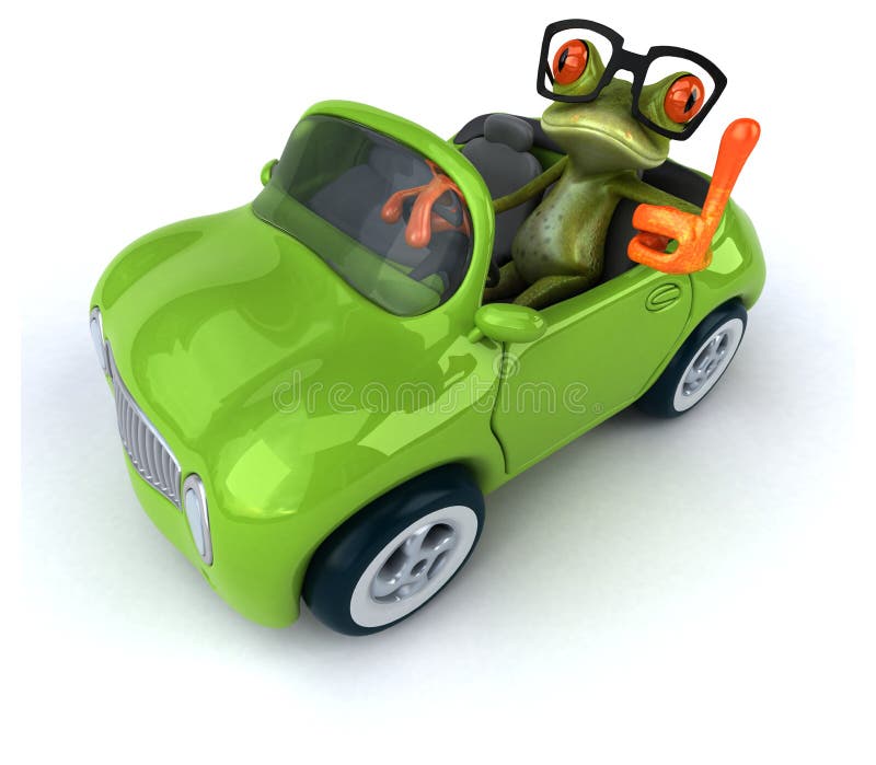 Frog Driving Car Stock Illustrations – 108 Frog Driving Car Stock ...