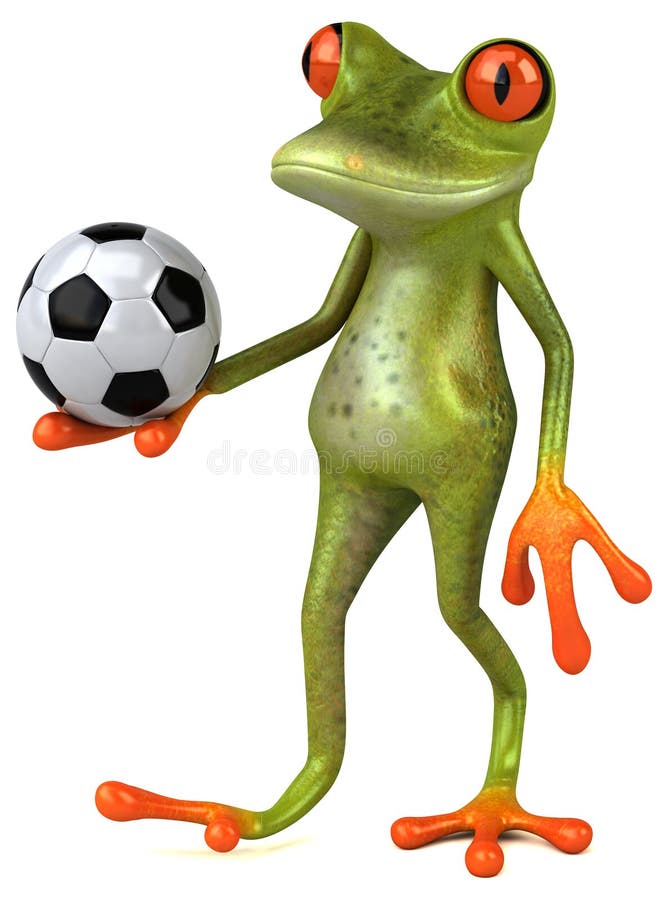 Frog Football Stock Illustrations – 198 Frog Football Stock ...