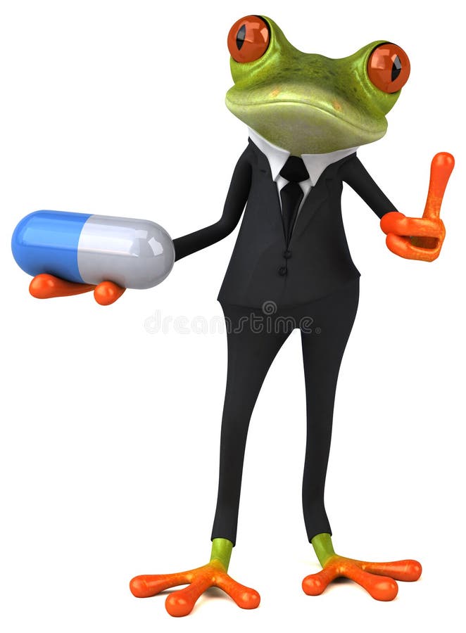 Fun frog stock illustration. Illustration of sticky, pharmacy - 72866457