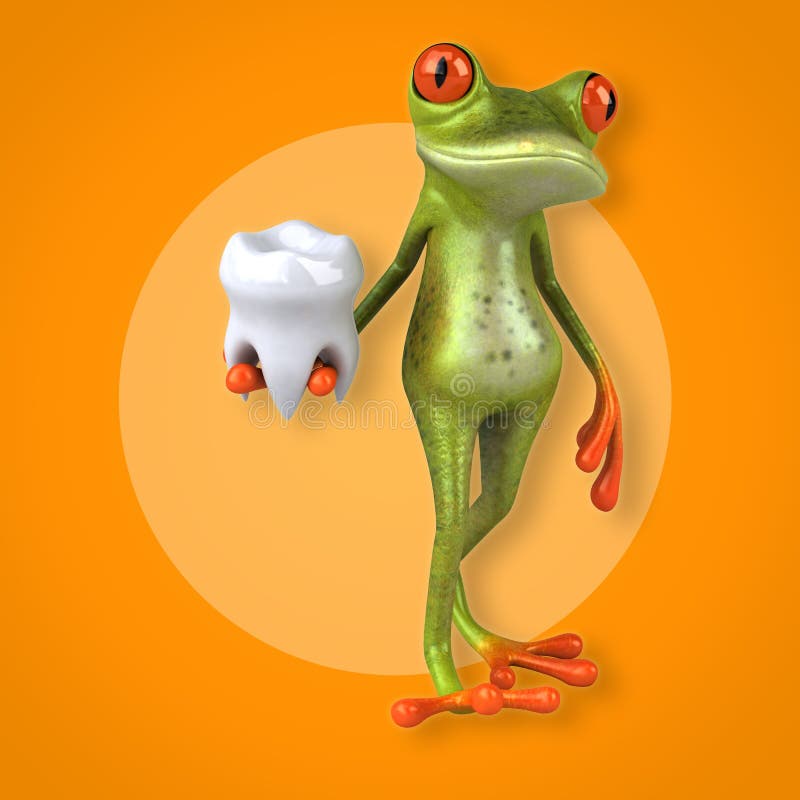 Fun frog stock illustration. Illustration of sticky, nature - 77340648