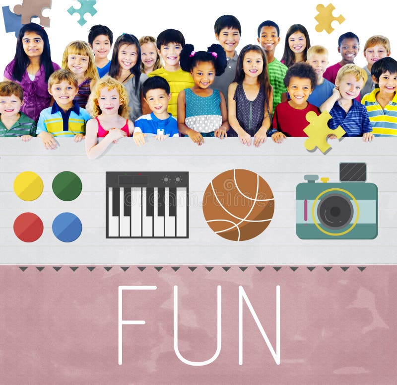 Fun Funny Enjoy Entertainment Interesting Happy Concept Stock Image ...