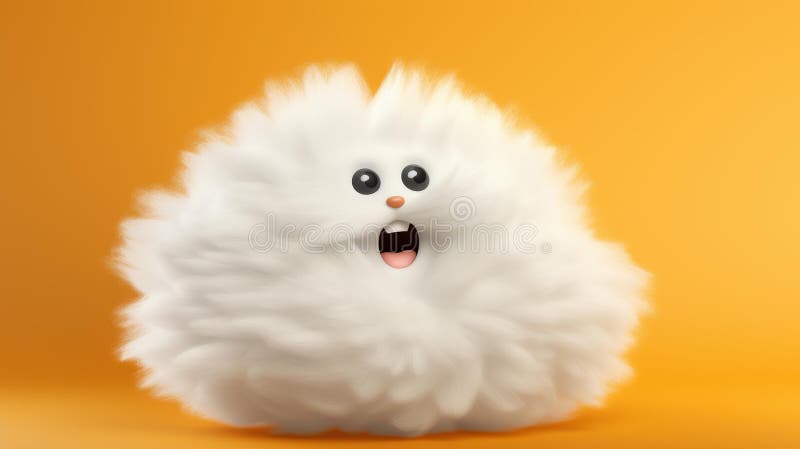 Fun and Fuzzy Smiley Face in a Charming Speech Bubble Design, Perfect ...