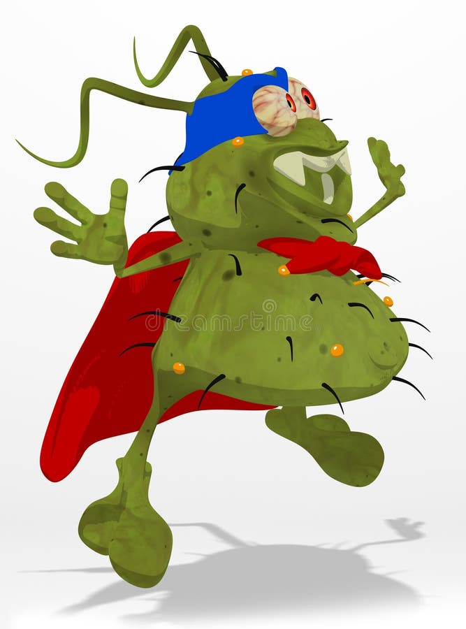 Superhero Germs Stock Illustrations – 55 Superhero Germs Stock ...