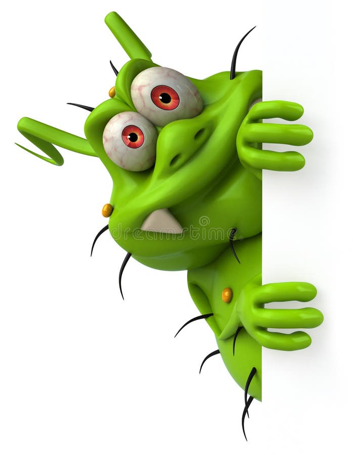 Fun germ stock illustration. Illustration of illness - 45050266