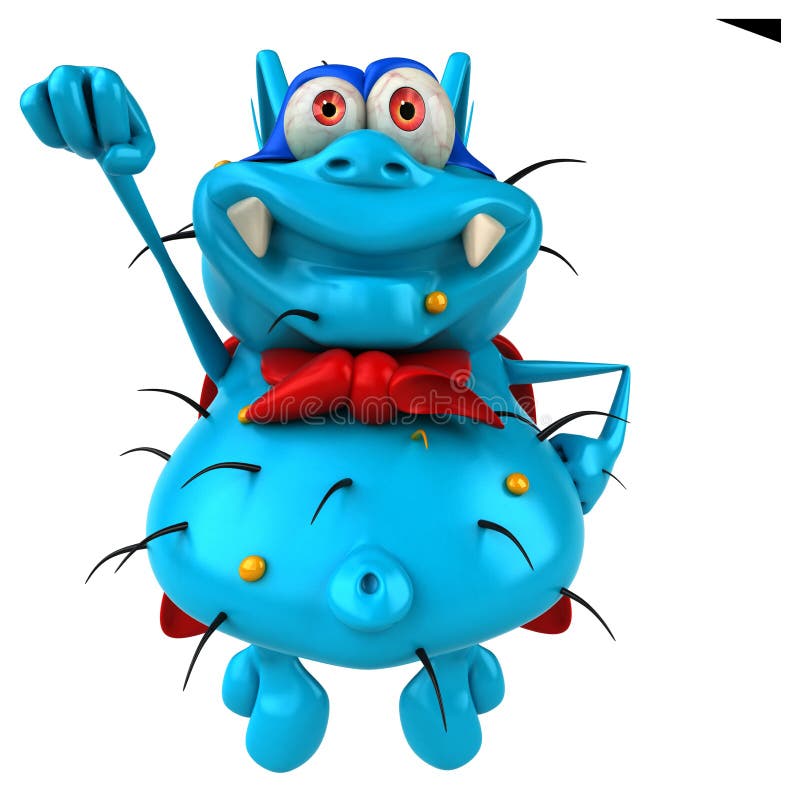 Fun germ stock illustration. Illustration of cancer, allergy - 47083529