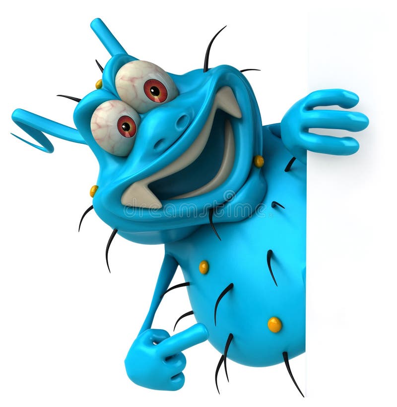 Fun germ stock illustration. Illustration of microbe - 54715104