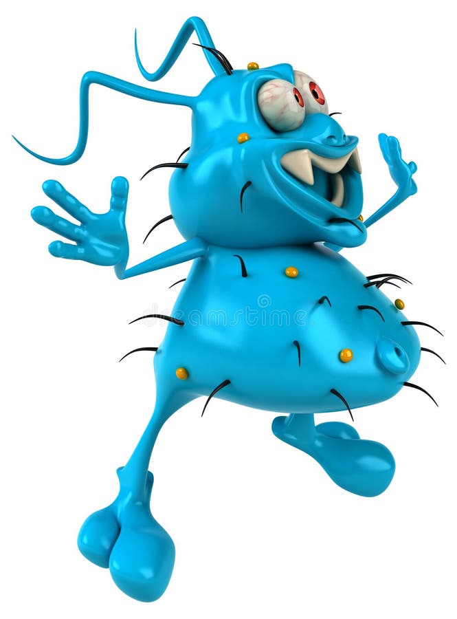 Fun germ stock illustration. Illustration of bacteria - 47083380