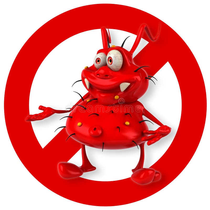 Fun germ stock illustration. Illustration of generated - 69698897