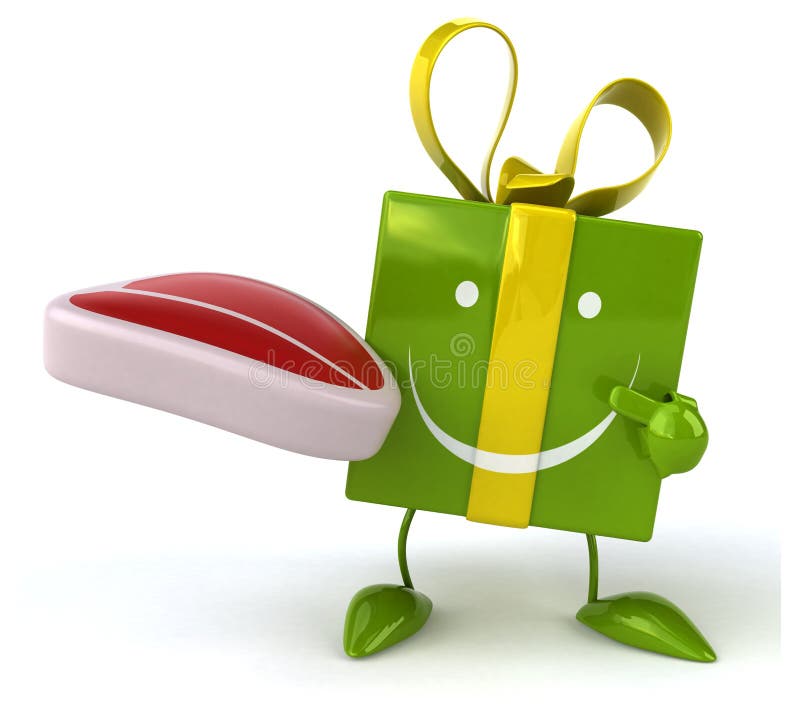 Fun gift stock illustration. Illustration of christmas - 57829711