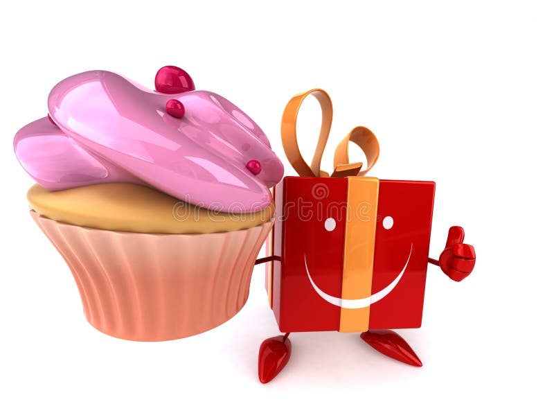 Fun gift stock illustration. Illustration of isolated - 71216517