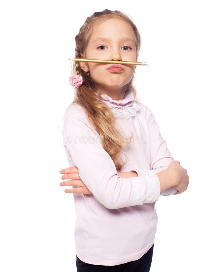 Fun girl stock image. Image of smiling, people, adolescence - 38096871