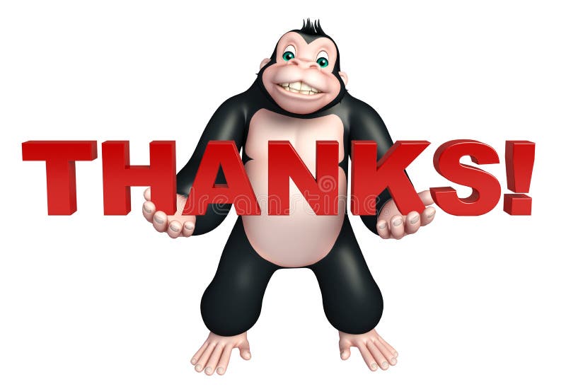 Monkey Thank You Stock Illustrations – 24 Monkey Thank You Stock ...
